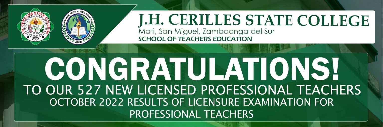 J.H. Cerilles State College | The State College of Zamboanga del Sur
