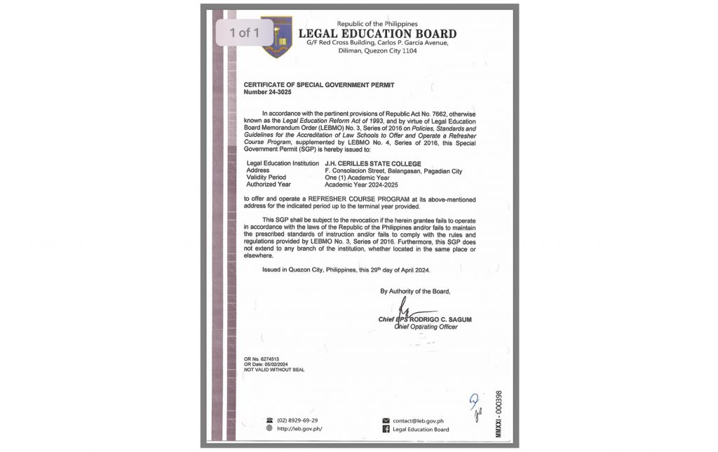 Stronger & Bolder JHCSC for Quality Tertiary Education