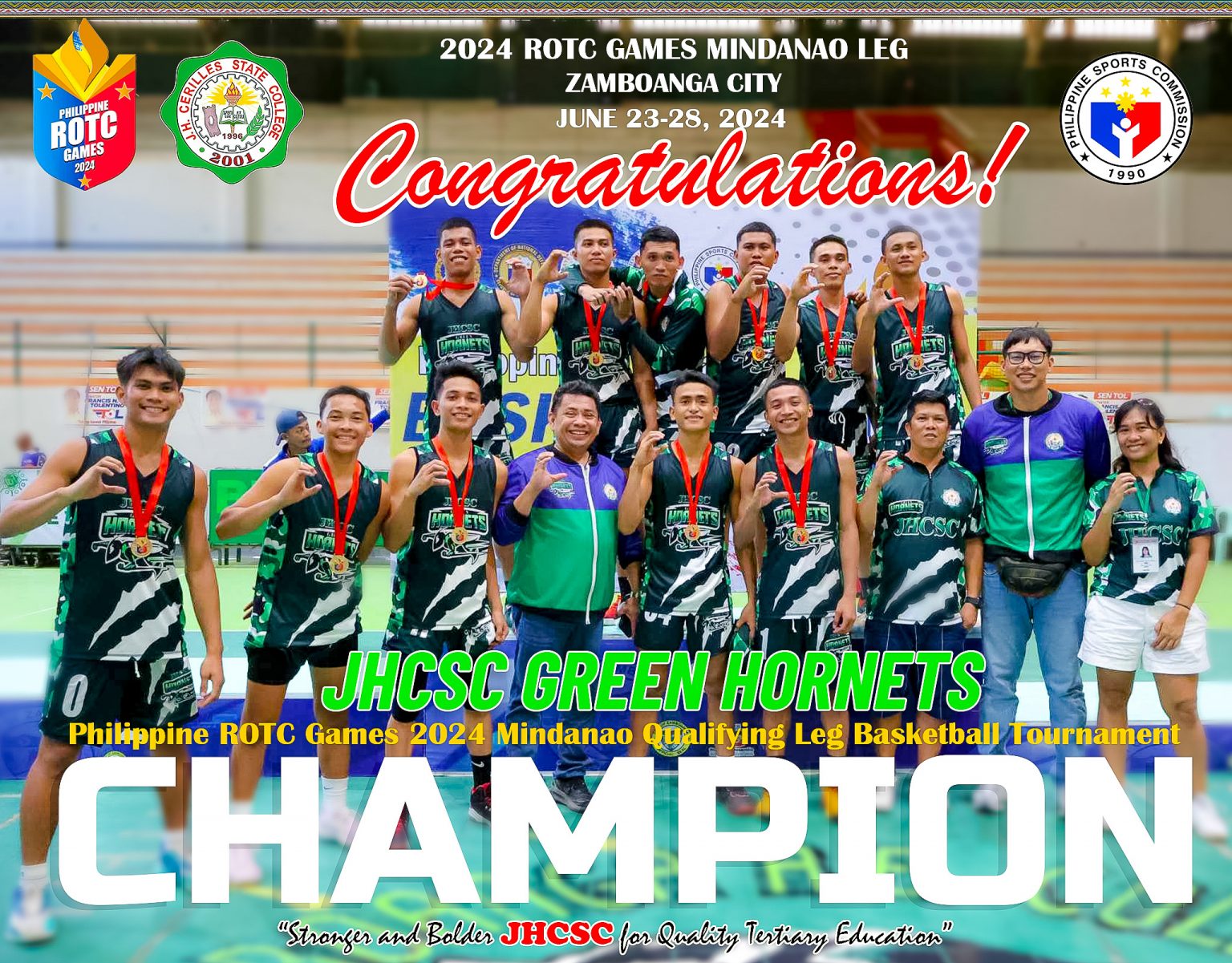 Stronger & Bolder JHCSC for Quality Tertiary Education