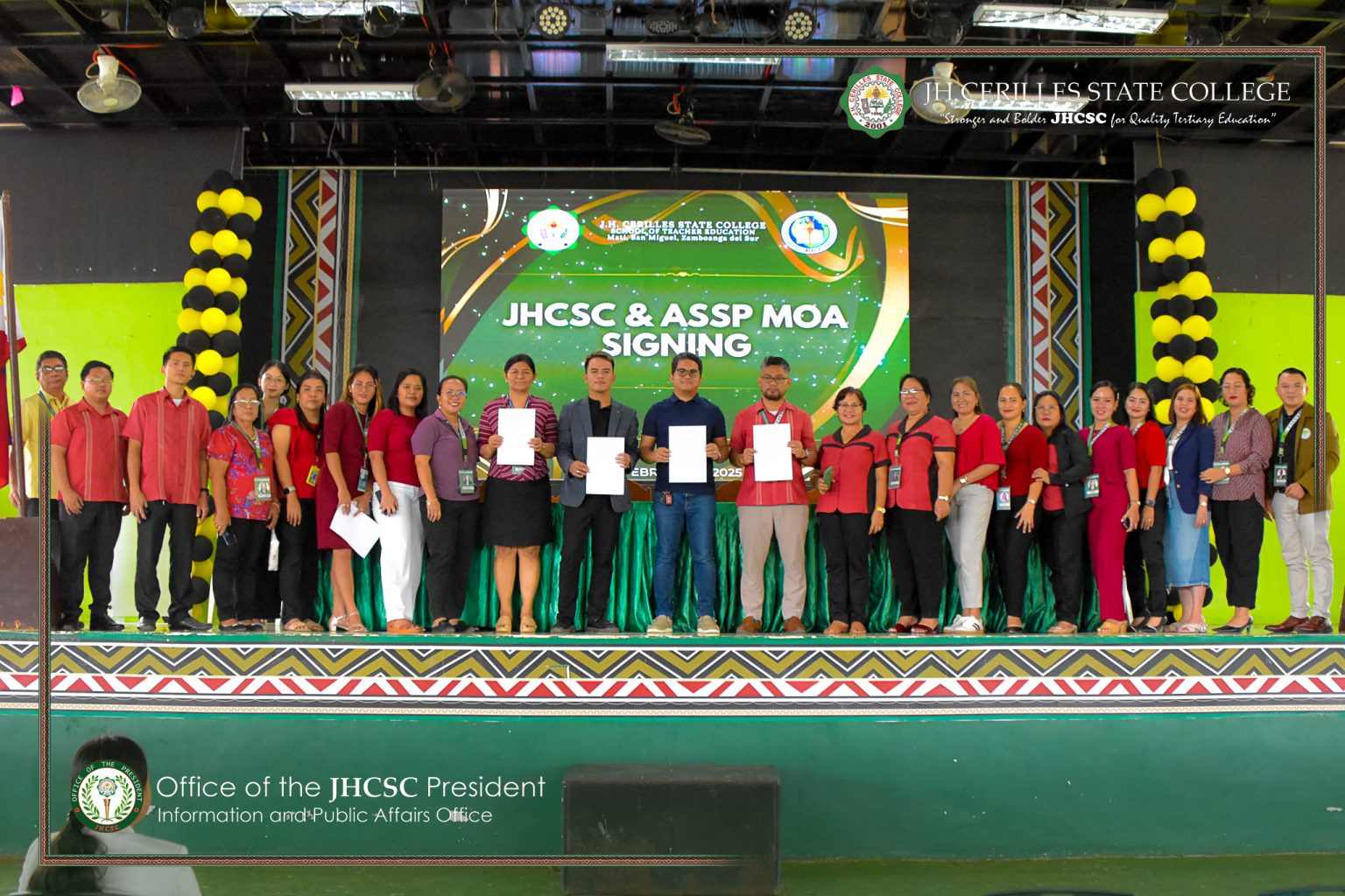 Stronger & Bolder JHCSC for Quality Tertiary Education